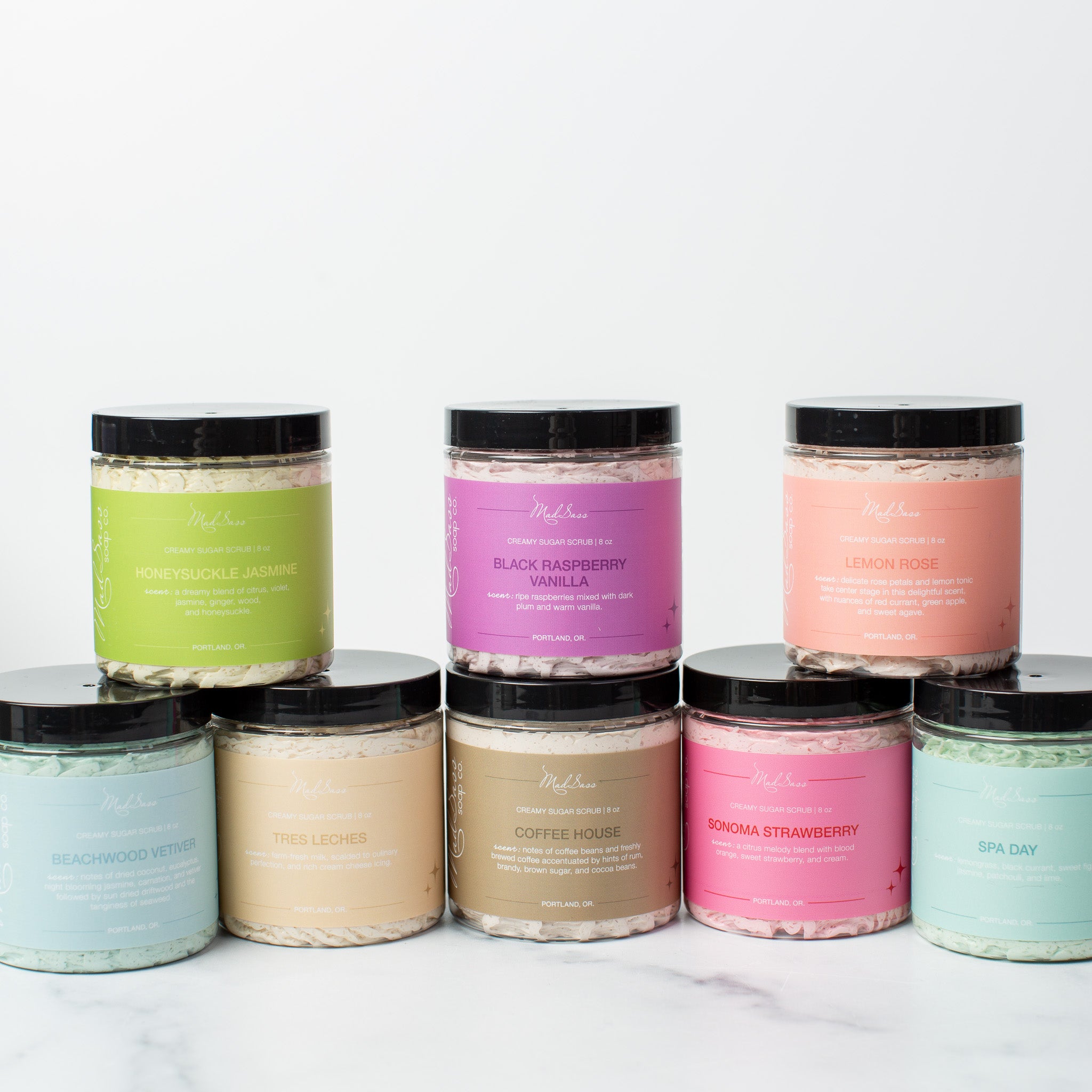 Creamy Sugar Scrubs – Mad Sass Soap Co