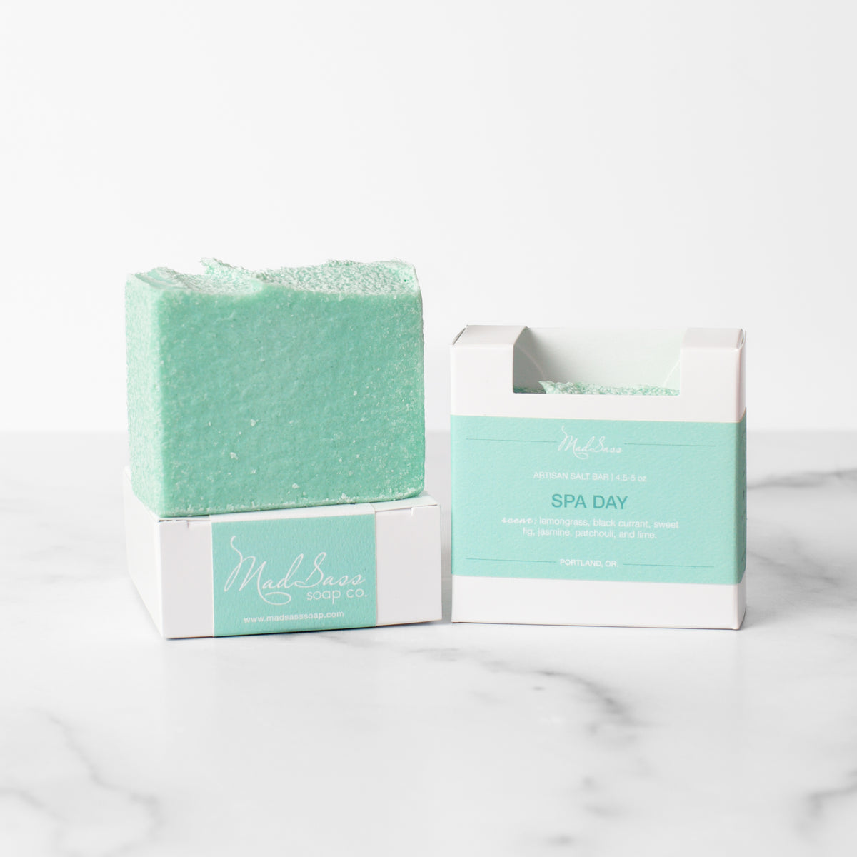 Spa Day Salt Bar - Artisan Soap – Mad Sass Soap Co