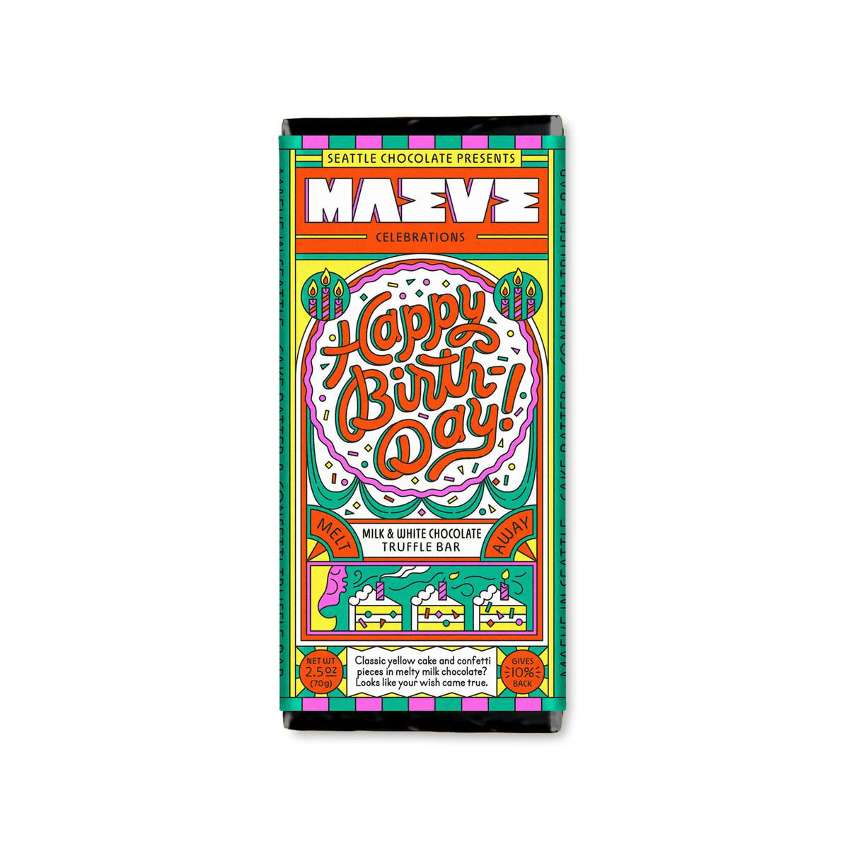 Maeve - Happy Birthday Truffle Bar – Mad Sass Soap Co