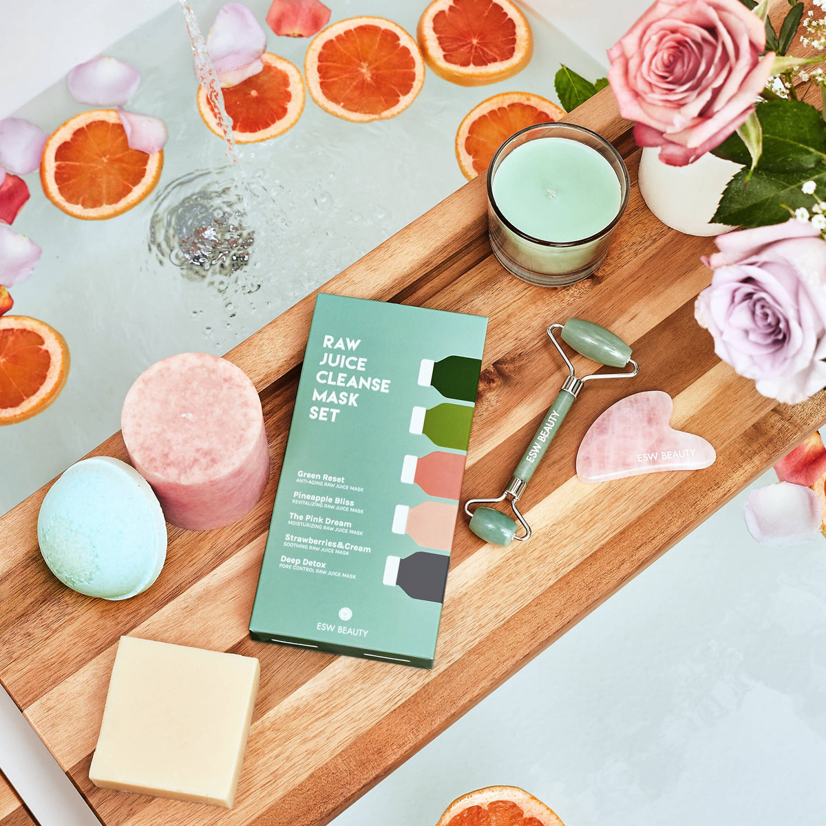 ESW Beauty - Raw Juice Cleanse Mask Set – Mad Sass Soap Co